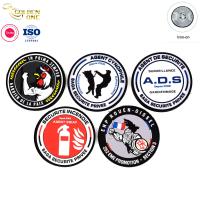 China Hot Sale Promotional Gift Patch Silicone PVC Rubber Rainbow Patch Heat Transfer Embroidered Patches for clothes for sale