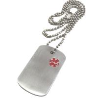 China Engraving Custom Dog Name Tags , Pet Soft Enamel Dog Tag With Chain for sale