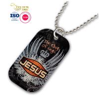 China Multi Color Pendant Dog Tag Stainless Steel Gold Soft Enamel Blank Aluminum Plain for sale