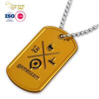 China Multi Color Pendant Dog Tag Stainless Steel Gold Soft Enamel Blank Aluminum Plain for sale