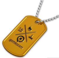 China Street Custom Dog Tag Necklace , Cool Air Personalised Dog Collar Tags for sale