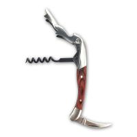 China Wooden Metal Corkscrew Bottle Opener ,  Personalized Wine Cork Remover for sale