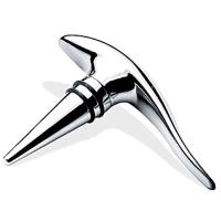 China Zinc Alloy Wine Bottle Stopper , Nickel Plated Champagne Custom Wine Stoppers for sale