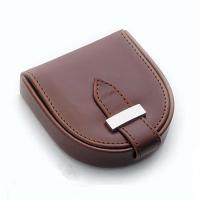 China Antique Promotional Business Gifts Mini Tote Sorter Leather Money Wallet Coin Purse for sale