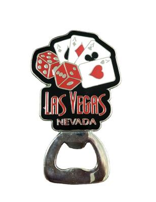 China Modern Hotel Bottle Opener , Silver Metal Fridge Magnet For Anniversary for sale
