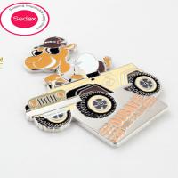 China Animal Cartoon Fridge Magnets Soft Hard Enamel 2D Cute Truck Car Camel Souvenir for sale