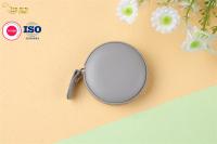 China Custom Logo Mini 60-inch 1.5 Sewing Body Tape Soft Retractable Pu Leather Tape Measure For  Sewing Craft for sale