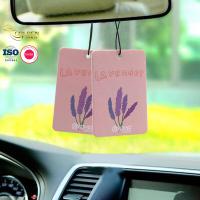 China Wholesale Factory Price Custom Shape Hanging Scented Sachet Aromatherapy Car Diffuser Air Freshener for sale