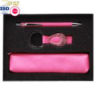 China Best Sale Promotional Advertisement Gifts Product Customized Gifting Keychain Credit Card Holder Gift Set for sale