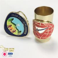 China OEM Custom Logo Creative Design Silver Copper Soft Enamel Silver Slated  Wedding Gift Silk Scarf Buckle for Women for sale
