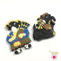 China High Quality OEM Animal Logo Refrigerator Rubber Soft Pvc Custom 3D Funny Tourism Souvenir Fridge Magnet for sale