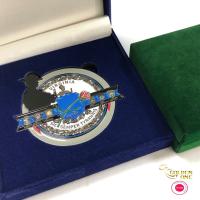 China Metal Shiny Gold Plated Coin Custom Soft Enamel Die Casting 3D Blank Euro Souvenir for sale