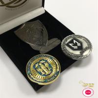 China Commemorative Metal Challenge Coins Complete 3D Casting Printing For Business for sale
