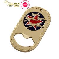 China Crown Cork Personalized Beer Opener , Souvenir Gift Custom Metal Cartoon Bottle Opener for sale