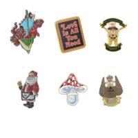 China Cartoon Bear Brooch Acrylic Badge Custom Clothes Cute Lapel Pins For Hat Accessories for sale