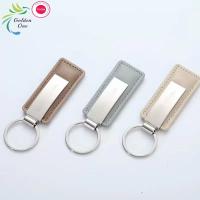 China Round Heart Flower Shape Heavy Duty Leather Pu Carabiner Keychain Anniversary Gift Personal for sale