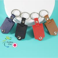 China Round Heart Flower Shape Heavy Duty Leather Pu Carabiner Keychain Anniversary Gift Personal for sale