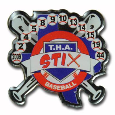 China Metal Customized Shiny Gold Plated Enamel Lapel Pins with UV and Silk Screen Print for sale