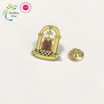 China Blank Cute Custom Logo Soft Enamel USA Masonic Badge Princess Cloud Bicycle Lapel Pin For Clothes for sale