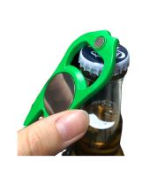 China Multifunctional Custom Laser Logo Design Folding Metal Golf Divot Repair Tool for sale
