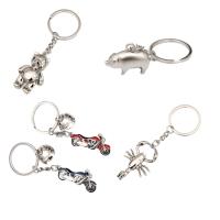 China Wholesale Customized Design Tourist Souvenir Enamel Key Chain Playing Cards Kids Letter Shape Metal Keychain for sale