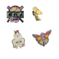 China Metal Souvenirs Cartoon Anime Character Gift Soft Enamel Pin Badge with Custom Print for sale
