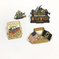 China Custom Glitter Fashion Design Cartoon Moving Hard Enamel Pin with Spinning Slide for sale