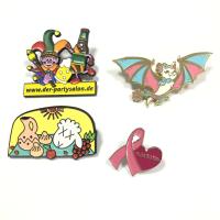 China  cute dye black soft enamel hard lapel pins animals badge brooch clothes carnival charity custom logo lapel pin for sale