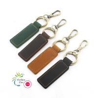China China Wholesale Car Keyring Custom Logo Creative Pattern Pu Leather Personalized engravable Keychains for sale