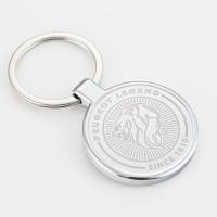 China hot sale office document accessories key ring personality creative car logo pendant metal keychain for sale