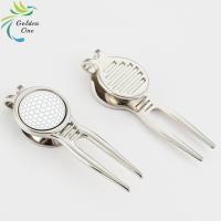 China Multifunctional custom made golf club logo repair golf divot tool repair ball tool maker golf divot tools for sale