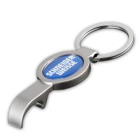 China Custom Letter Logo Beer Die Cast Enamel Opener Zinc Alloy Metal 3d Bottle Opener Keychain for sale