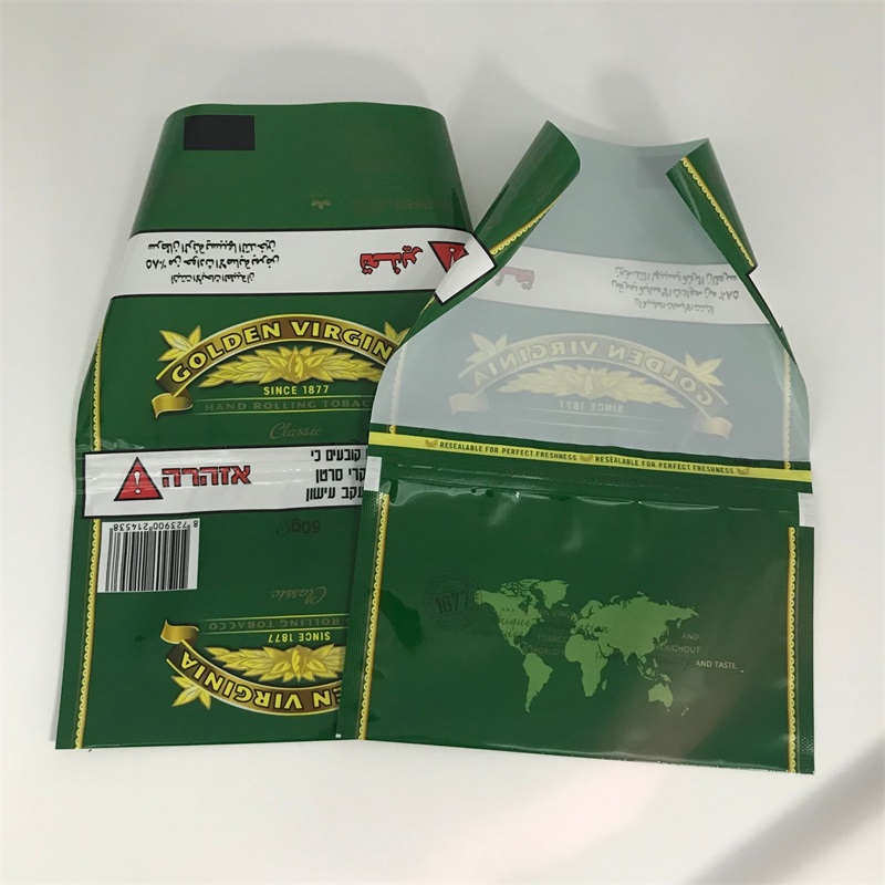 tobacco packaging pouch