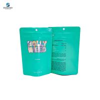 China Weed Packaging Bags Custom Plastic Zipper Smell Proof Mylar Marijuana for sale