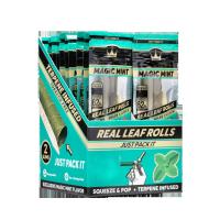 China Pre Rolled Cigar Packaging Box Counter Retail Display Kraft Paper Cardboard for sale
