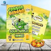 China Smell Proof Custom Weed Packaging Bag For Delta 8 Candy Gummies Storage for sale