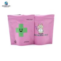 China CBD Mylar Weed Packaging Bags Digital Printing Stand Up Pouch With Zipper for sale