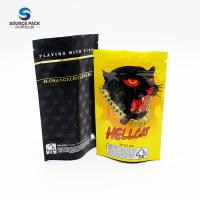 China Ziplock THC Mylar Stand Up Pouch Gummies Sweets Weed Bag for sale