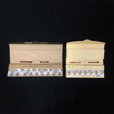 China Natural Taste Smoking Rolling Paper Cigarette With Tips 1 1/4 Size for sale