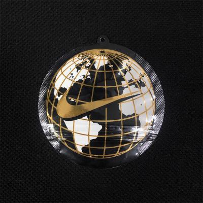 China Round Shape Weed Packaging Bag Marijuana Pouch With Top Zipper for sale