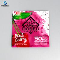 China 3.5g Smell Proof Custom Mylar Ziplock Bags Weed Packaging Colorful for sale