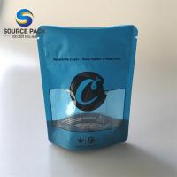 China Customized Weed Bag Mylar Packaging Ziplock Stand Up Pouch for sale