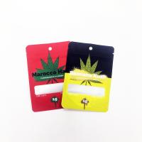 China Custom Canabis Packaging Bag For 1g CBD Flower With Laminated Materials for sale