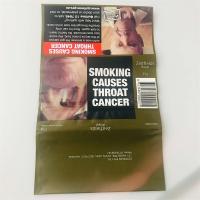 China Eco Friendly Biodegradable Tobacco Packaging Bag Anti UV Smoking Leaf Pouches for sale
