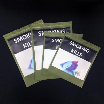 China Hand Rolling Tobacco Packaging Pouch Recyclable 25g 30g 50g Tabaco Bag for sale