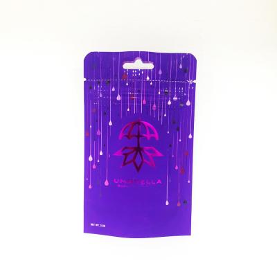 China Custom Printed Weed Packaging with Matte Oil Printing for Enhanced Protection Mylar Bag for sale