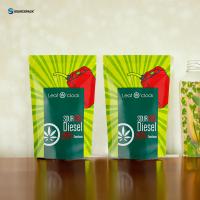 China Custom Digital Print Candy Bar Smellproof Packaging Ziplock Pouches With Logo Customizable for sale