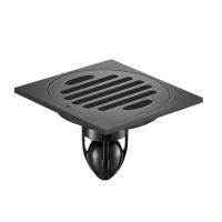 China Kitchen Balcony Deodorant Floor Drain Square Floor Waste 100×100mm for sale