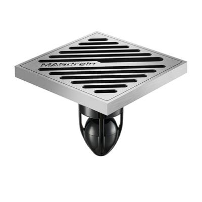 China Self Cleaning 67×42mm Shower Floor Drain Wear Resistant No Smell for sale