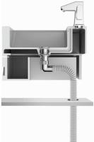 China Durable 130×1010mm Basin Drain Kit Wash Basin Drainer Easy To Clean for sale